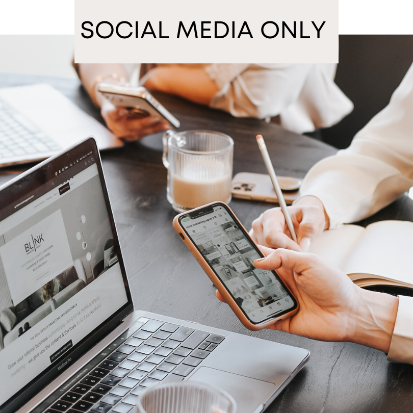 Get Your Social Media Only Plan - Blink Marketing Agency